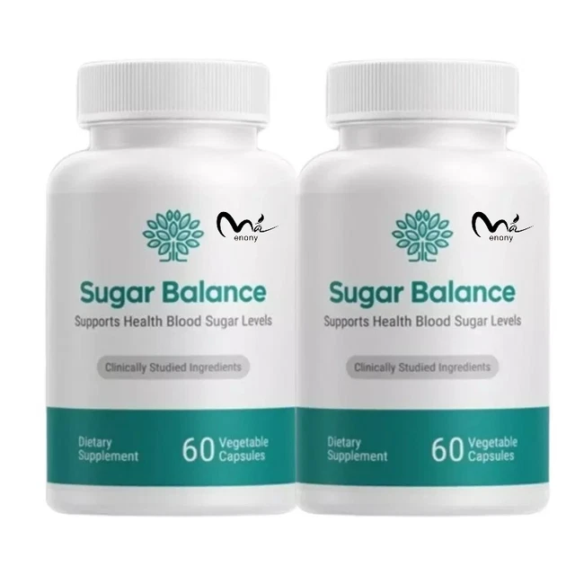 (2 PACK) SUGAR Balance Capsules, Blood Sugar Balance Blood Sugar ...