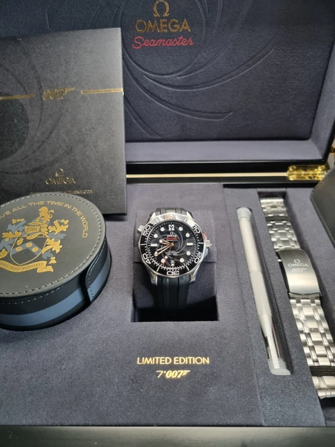 OMEGA SEAMASTER 300 - James Bond OHMSS 50th Anniversary Limited Edition ...