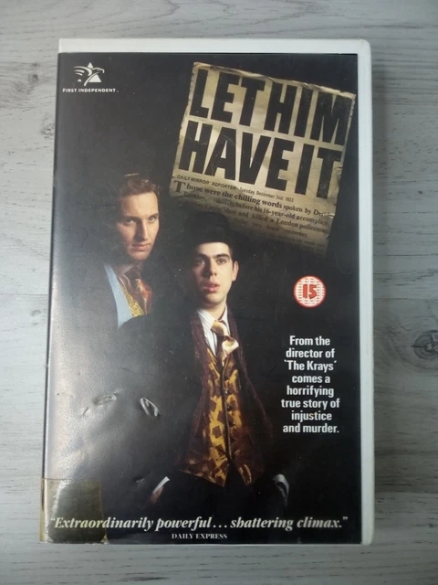 LET HIM HAVE It Vhs - Rare Retro Vintage Movie Tape Film £7.69 ...