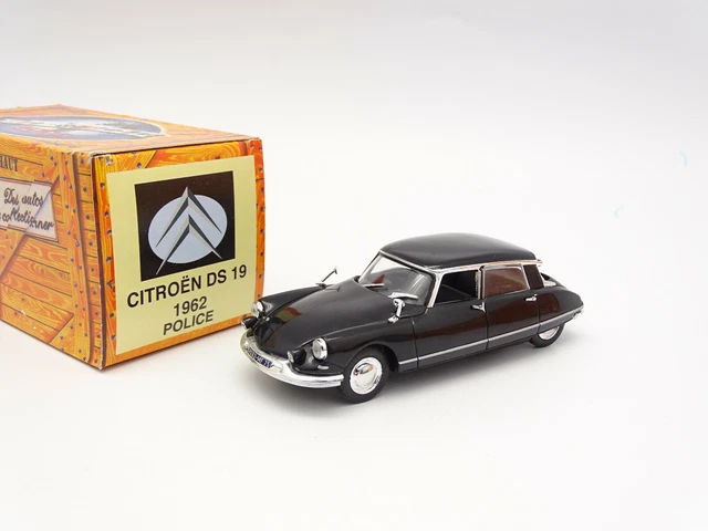 NOREV HACHETTE 1/43 - Citroen DS 19 Police 1962 £16.60 - PicClick UK