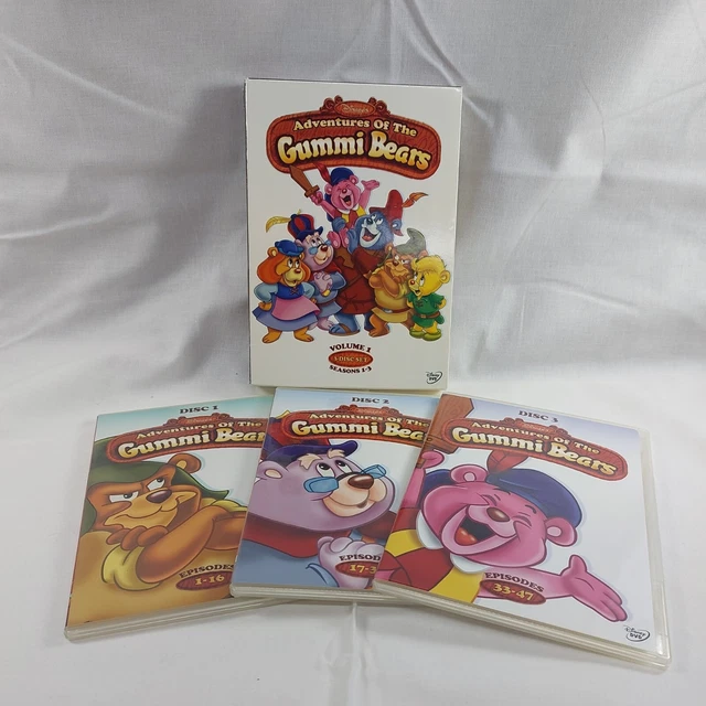 DISNEY'S ADVENTURES OF the Gummi Bears Vol. 1 Stagioni 1-3 (Set 3 ...