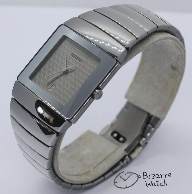 RADO DIASTAR SINTRA Teaked Dial 29mm Silver 152.0332.3 Ceramic Titanium ...