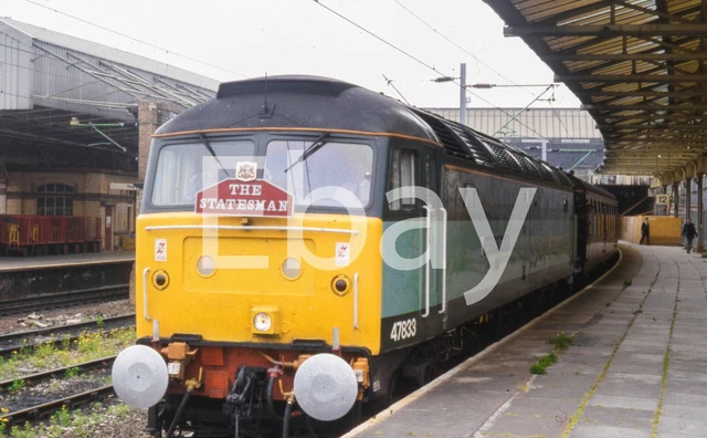 35MM RAILWAY SLIDE Class 47 47833 Copyright to Buyer EUR 2,93 - PicClick IT