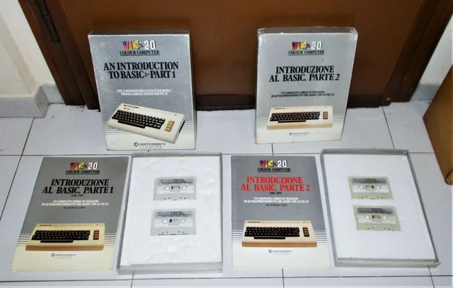 COMMODORE VIC-20 INTRODUCTION TO BASIC Part 1 + 2 Andrew Colin BOX 1982 ...