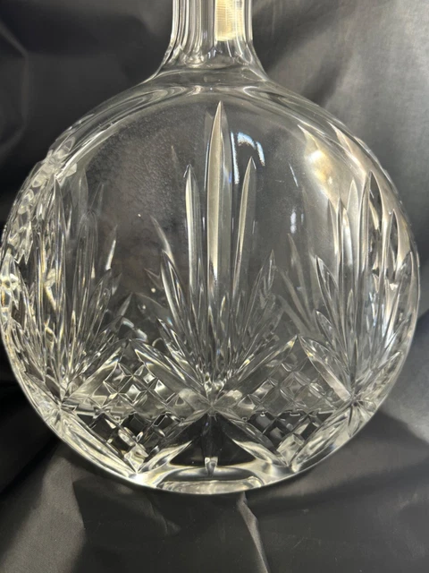 BOYNE VALLEY CRYSTAL Flat Flask Decanter - 30 cm with stopper £26.70 ...