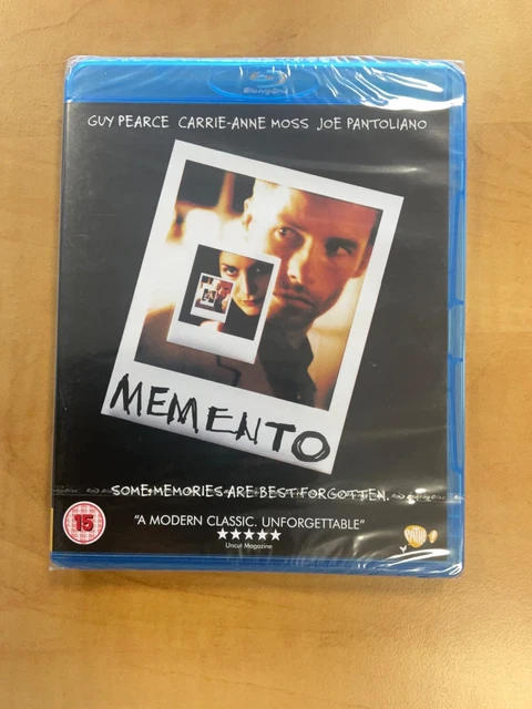 MEMENTO (BLU-RAY, 2010) sealed but loose disc £2.24 - PicClick UK
