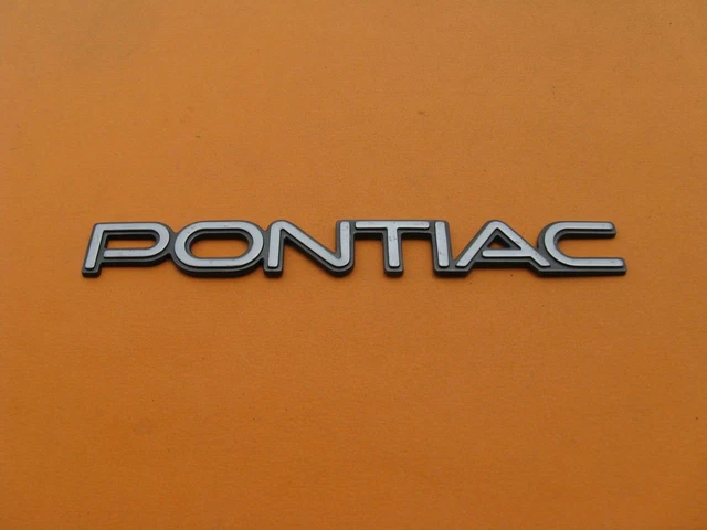 LOGO EMBLÈME PONTIAC Badge Symbole Signe Oem Vintage D'occasion A35412 ...
