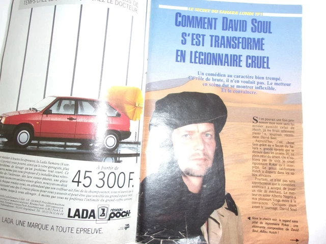TÉLÉ POCHE N°1204 de 1989 : Alain Souchon-David Soul-Emmanuelle-Annie ...