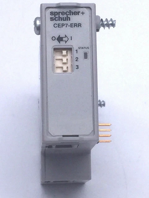 SPRECHER+SCHUH CEP7-ERR OVERLOAD Relay Remote Reset Side Mount Module ...