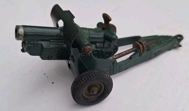 VINTAGE 'BRITAIN'S' HOWITZER TOY GUN with SPRING-LOADED FIRING ...