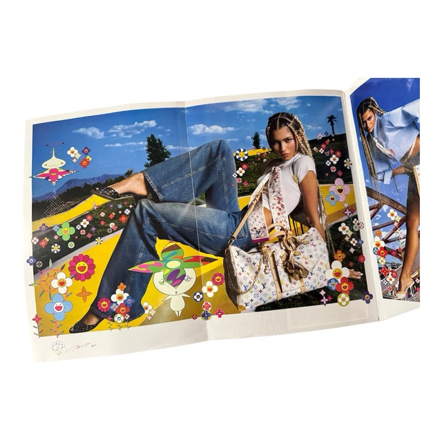 ZENDAYA X LOUIS Vuitton X Murakami Poster ( Elle Magazine ) Print AD £ ...