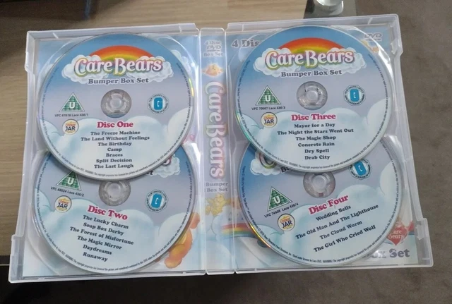 CARE BEARS BUMPER Box Set Dvd 4 Disc Set 22 Episodes Kids £8.00 ...