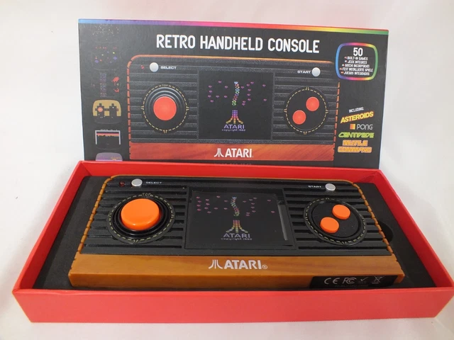 ATARI BLAZE RETRO Handheld Console With 50 Built In Games - Working ...