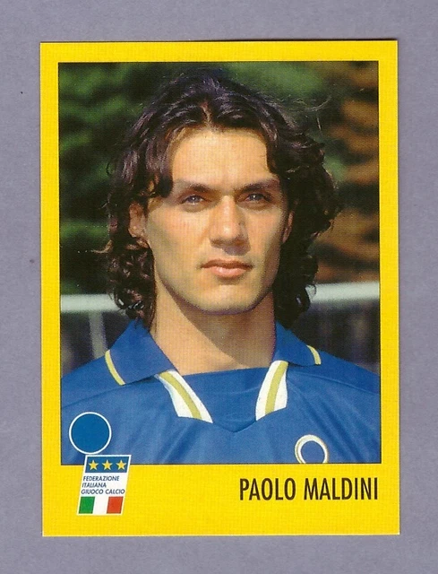 PAOLO MALDINI FIGURINE Calciatori MERLIN Azzurri con IP NO PANINI OTTIMA sticker EUR 1,00 ...