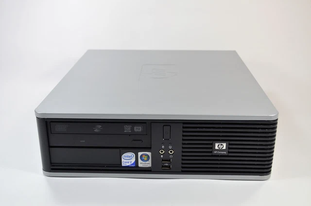 HP COMPAQ DC5800 SFF DVD Intel Core2Duo Core 2 Duo E8400 3Ghz Win Vista ...