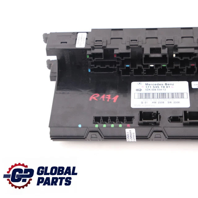 MERCEDES SLK R171 Fuse Box Rear SAM Relay Control Unit Module ...