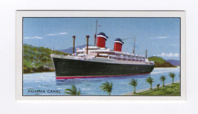 BEULAH FOODS MARVELS of the World 1954. The Panama Canal, Panama EUR 7 ...