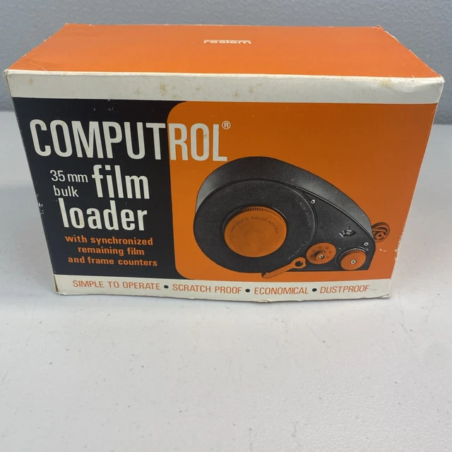 RESTEM COMPUTROL 35MM bulk film loader Boxed @E £27.00 - PicClick UK