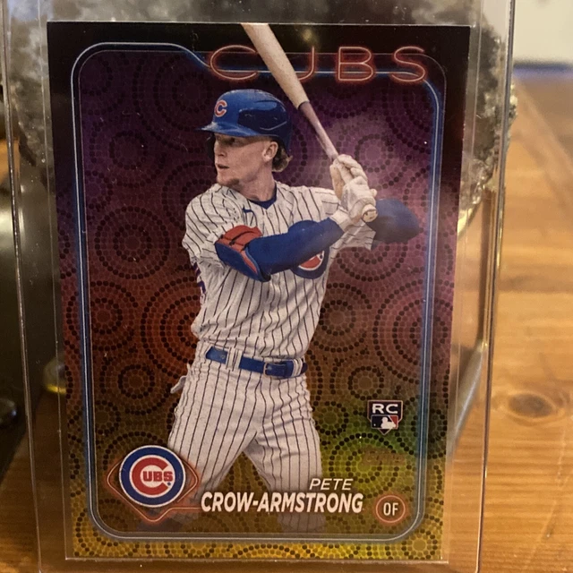 2024 TOPPS SERIE 2 Pete Crow-Armstrong Rookie Card Rc Vacanza Cubs ...
