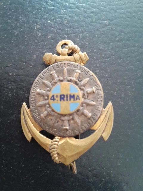 COLLECTION MILITARIA INSIGNE 4Eme Regiment D'infanterie De Marine Drago L 4,7 Cm EUR 9,00 ...