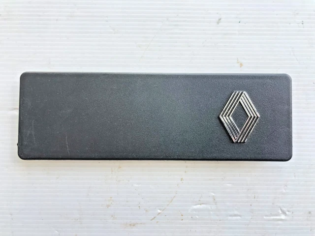 PLAQUE DE PROPRETÉ console auto radio RENAULT R5 GTT R11 R18 R19 R20 ...