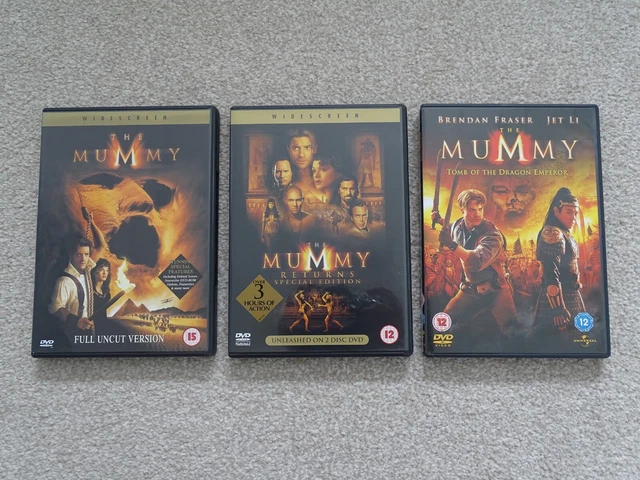 THE MUMMY, THE Mummy Returns and The Mummy - Tomb of the Dragon Emperor ...