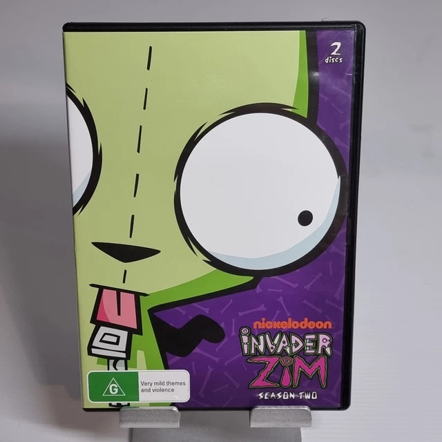 INVADER ZIM SEASON 2 NTSC Region Free Nickelodeon Animation 2 Disc $17. ...