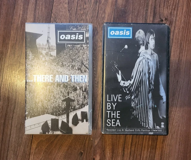 OASIS VHS X 2 There & Then And Live By The Sea EUR 11,69 - PicClick IT
