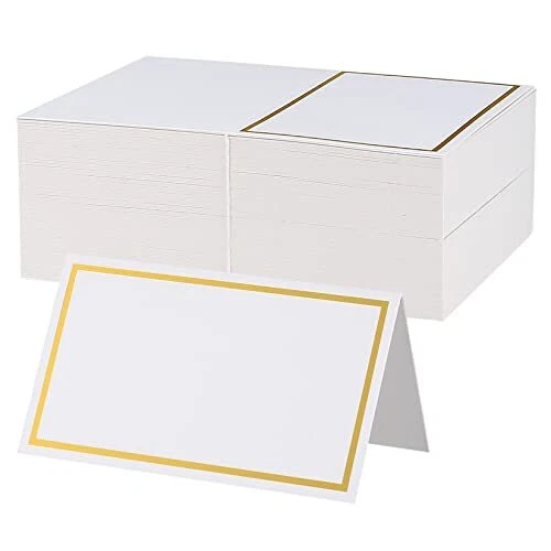 106 PIECES MARQUE-PLACES Cartes de Nom Table Cartons de Placement ...