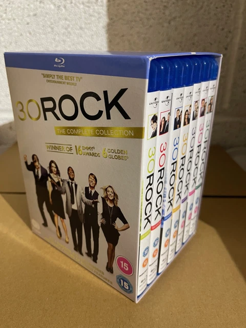 30 ROCK THE Complete Collection Blu-ray UK Region B As New Tina Fey ...