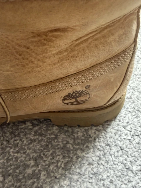 TIMBERLAND PREMIUM MEN'S Leather Boots Size 11.5 £40.22 - PicClick UK