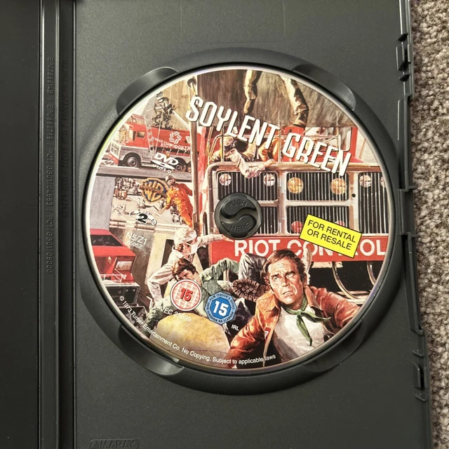 SOYLENT GREEN DVD (2003) Edward G. Robinson, Fleischer (DIR) cert 15 ...