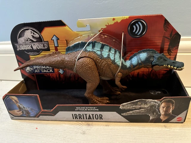 JURASSIC WORLD IRRITATOR Primal Attack Sound Strike Park Rare BNIB ...