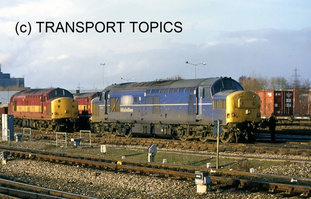 DIESEL RAILWAY PHOTO CLASS 37s 37372 37521 37174 (Cat No 212-13) Didcot ...
