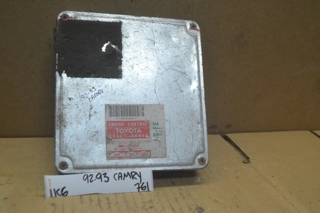 92-93 TOYOTA CAMRY Engine Control Unit ECU 8966106062 Module 761-11c6 ...