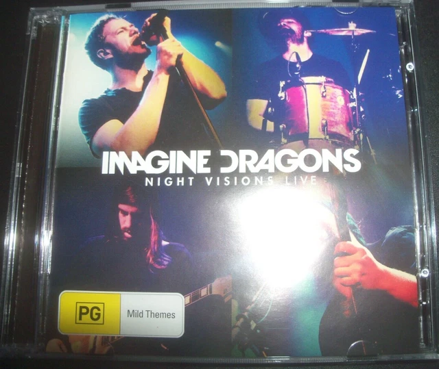 IMAGINE DRAGONS NIGHT Visions Live (Australia) CD DVD - Like New $16.99 ...