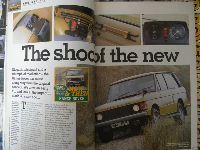 LAND ROVER OWNER Range Rover Classic sales brochure $9.00 - PicClick CA