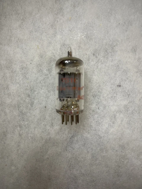 AMPEREX 7316 ECC186 12AU7 Long Plate NOS Tested D Foil Getter Super ...