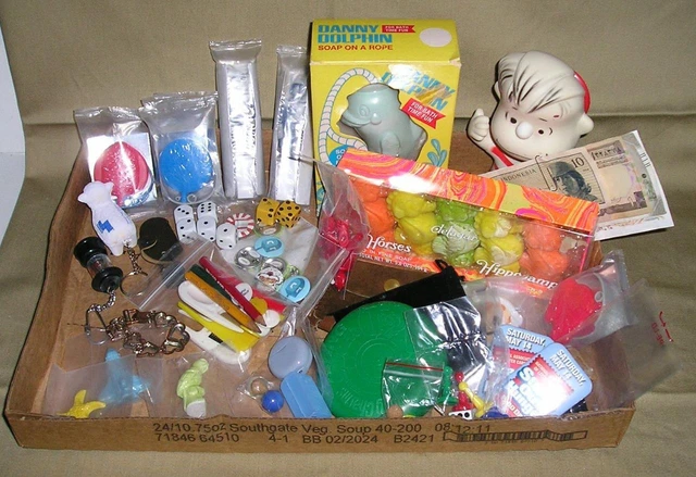 VINTAGE JUNK DRAWER Lot - Random Collectables, Stickers, Toys, & More ...
