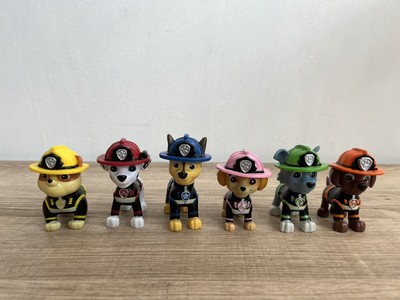 PAW PATROL ULTIMATE Rescue Fire Rescue Pups Complete Set X6 Figures In ...