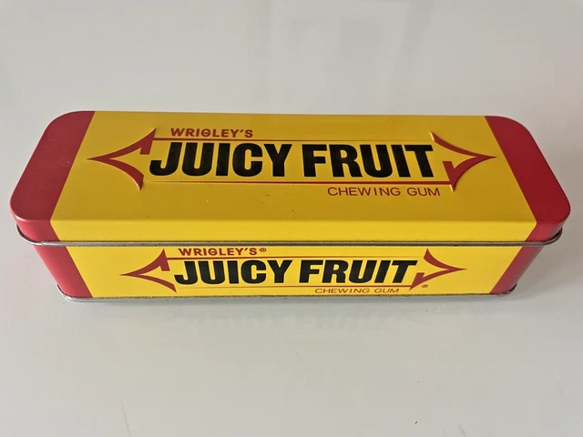 WRIGLEY'S JUICY FRUIT Chewing Gum Collectors TIN EUR 11,18 - PicClick DE