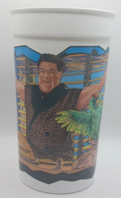 1993 VINTAGE MCDONALDS Flindstones Movie Cup Fred Coca-Cola Collector's ...