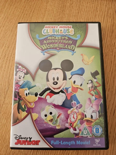 MICKEY MOUSE CLUBHOUSE Mickey’s Adventures In Wonderland Dvd CC3 EUR 4 ...