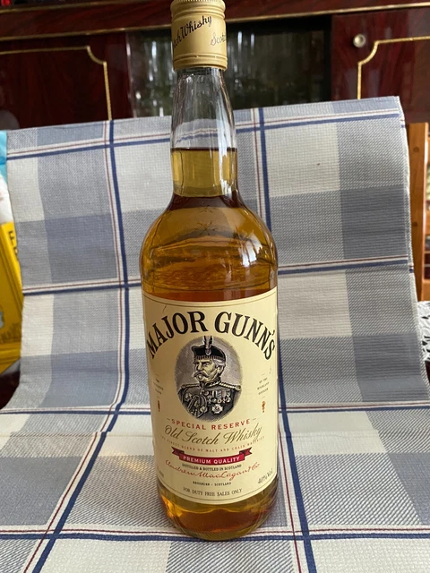 MAJOR GUNNS SPECIAL Reserve Old Scotch Whisky 1 Litre EUR 22,00 ...