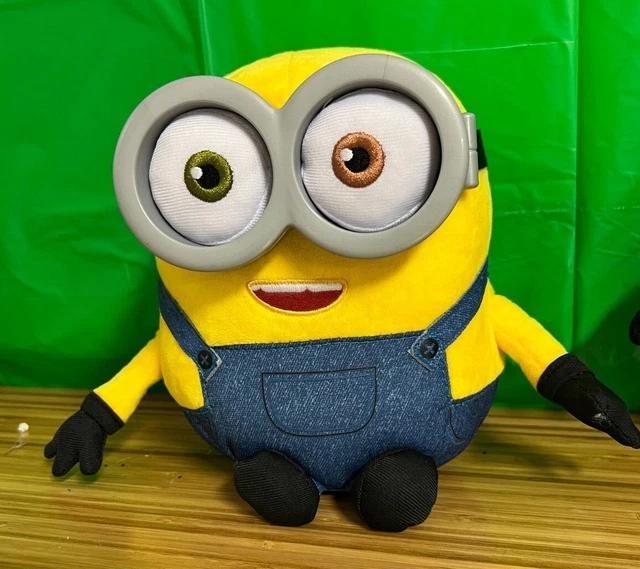 BOB PLUSH TALKING Minion -The Rise of Gru - (Working) & One Eye Plush ...