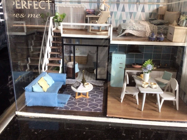 DOLLS HOUSE 1/24 Scale Room Box £21.48 - PicClick UK