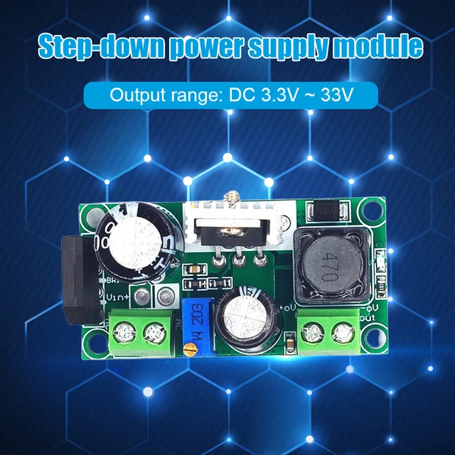 AC/DC TO DC Buck Step Down Converter Module LM2596HV Step-Down Module Adjustable EUR 6,46 ...