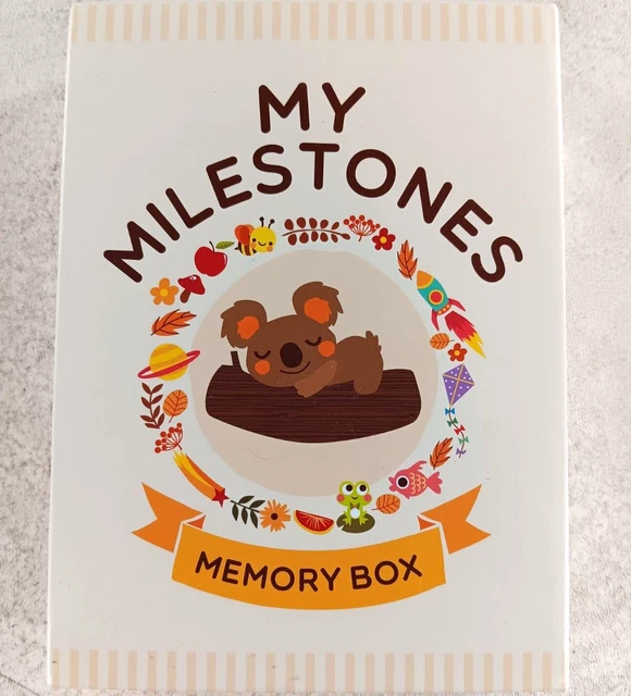 MY MILESTONES BABY and Children's Memory Book by Mushy Moments $9.07 ...