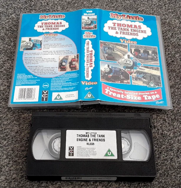 MY LITTLE THOMAS The Tank Engine & Friends Treat Size Vhs Video Kids ...