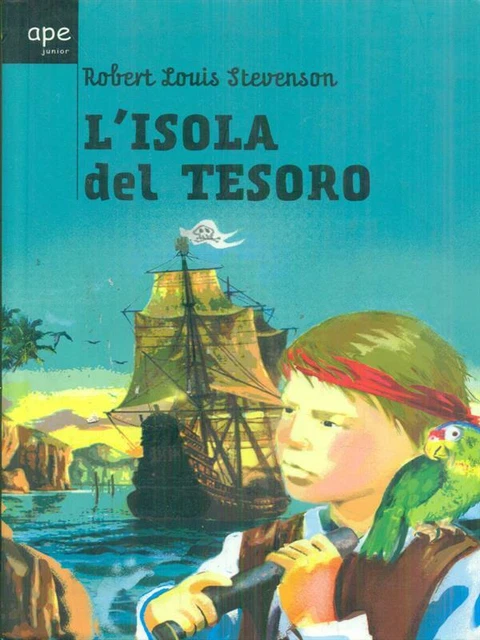 L'ISOLA DEL TESORO Stevenson Robert Louis Ape Junior 2010 \ Brossura ...
